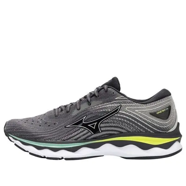 Mizuno Wave Sky 6 Athletic Shoes - Gray/white/black