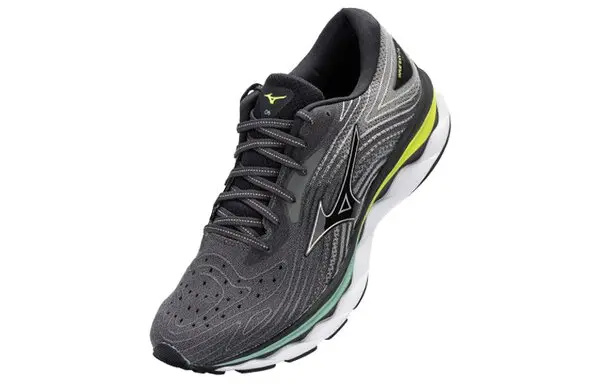 Mizuno Wave Sky 6 Athletic Shoes - Gray/white/black