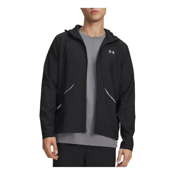 Under Armour Unstoppable Woven Jacket - Black/silver Reflective