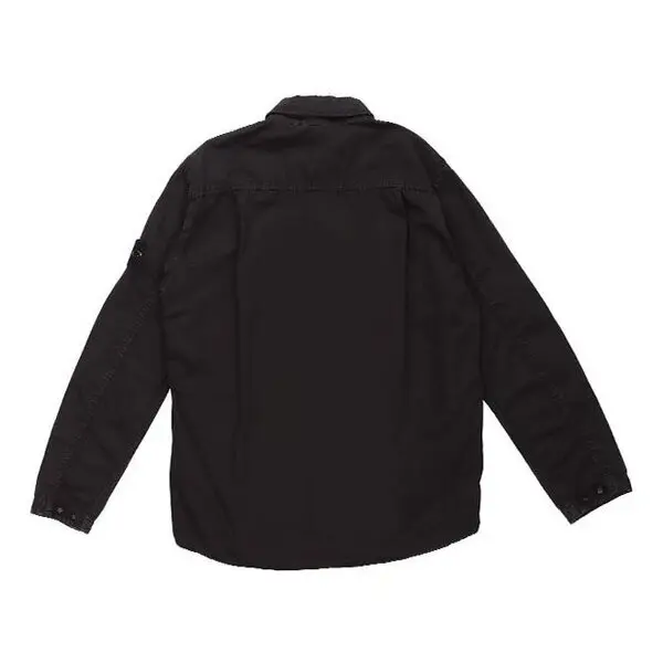 Stone Island Two Pocket Overshirt - Black