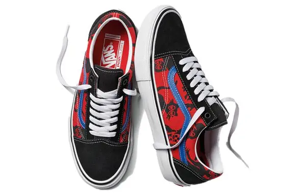 VANS Krooked X Skate Old Skool "natas For Ray Barbee