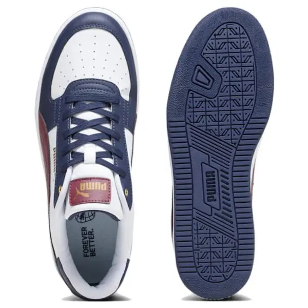 PUMA Caven 2.0 Lace-up Sneakers - White/red/blue