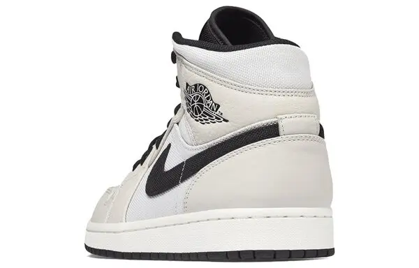 JORDAN 1 Retro Mid Se Sneakers - Light Bone/cone/black