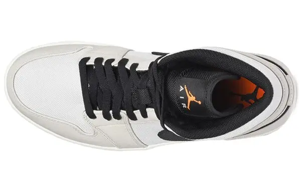 JORDAN 1 Retro Mid Se Sneakers - Light Bone/cone/black