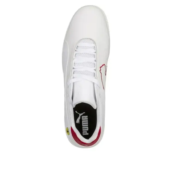 PUMA Ferrari Future Cat Sneakers - White/red