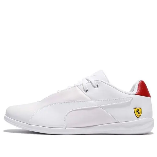 PUMA Ferrari Future Cat Sneakers - White/red