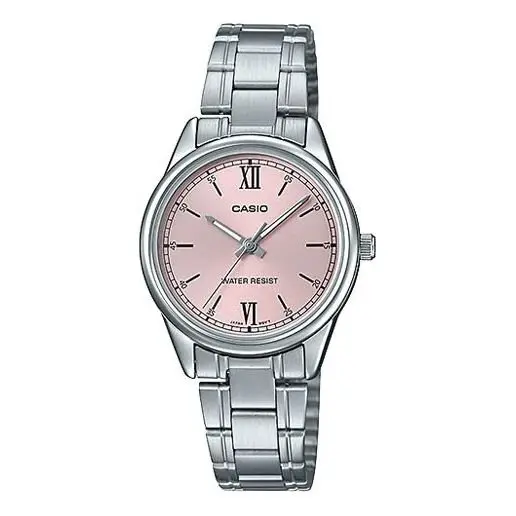 Casio Quartz Analog Timepiece - Silverpink