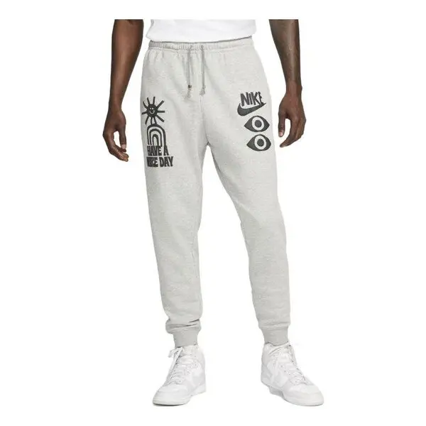 Nike French Terry Pants 'white - White/multi-color