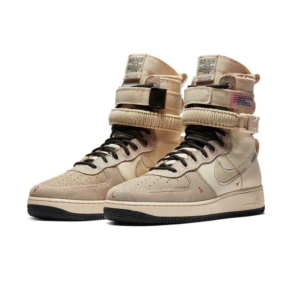 Nike Sf Air Force 1 High "muslin" Sneakers - Muslin/brown