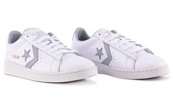 CONVERSE Pro Leather Low Top Sneakers - White/grey