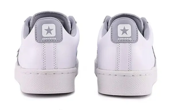 CONVERSE Pro Leather Low Top Sneakers - White/grey