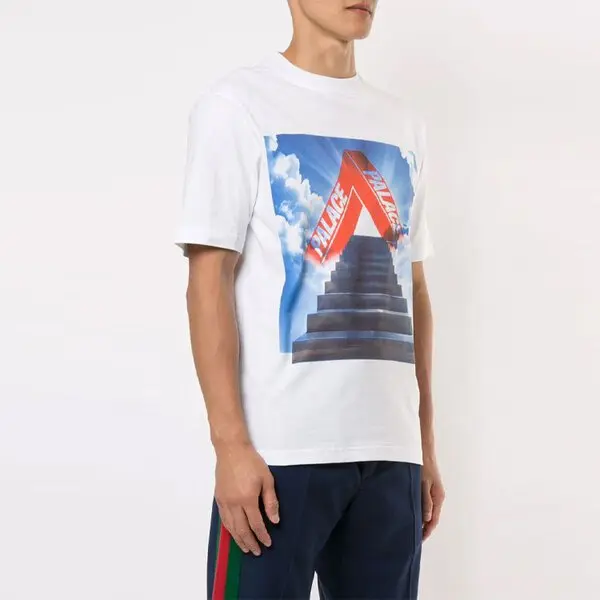 PALACE Tri-ternity Graphic T-shirt - White