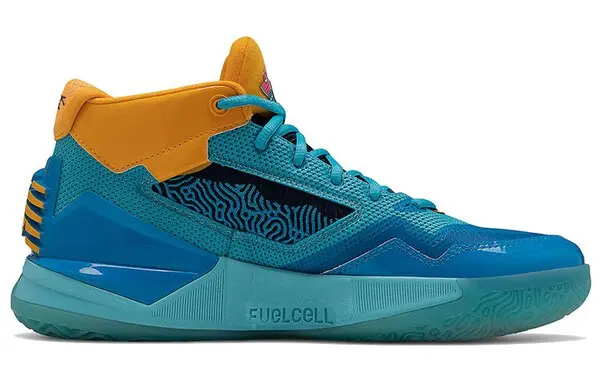 NEW BALANCE Jolly Rancher X Kawhi "blue Raspberry" High Top Sneakers - Blue/yellow
