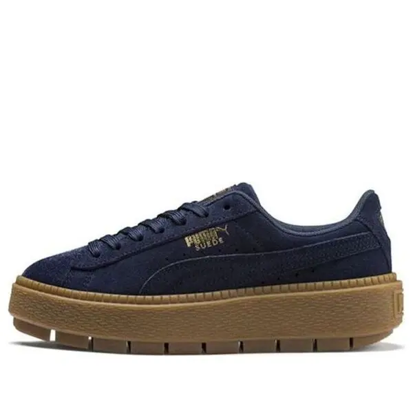 PUMA Suede Platform Trace Sneakers - Navy