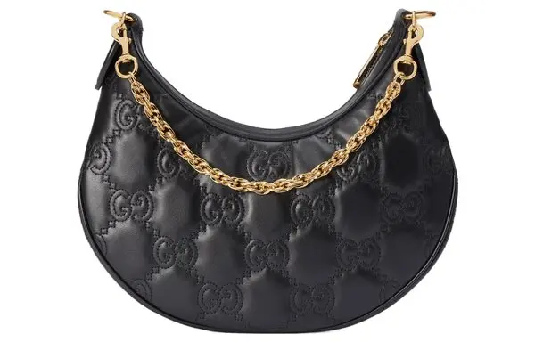 Gucci Gg Matelasse Small Shoulder Bag - Black