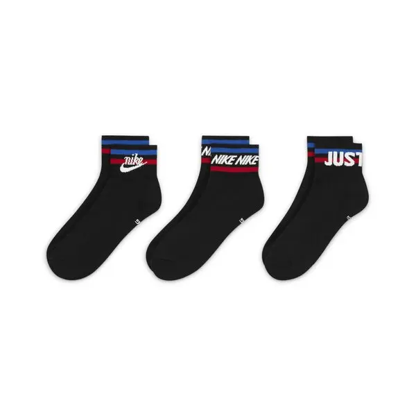 Nike Everyday Ankle Socks 3 Pair Pack