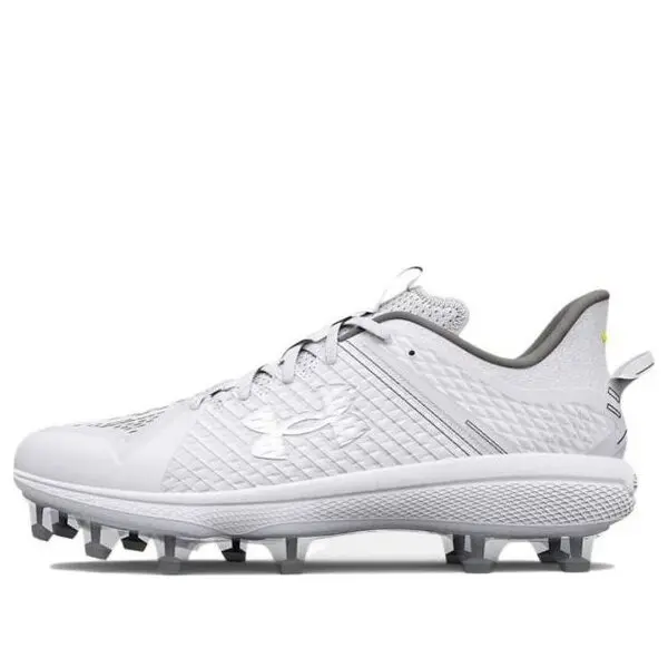 Under Armour Yard Low Baseball Cleats - White