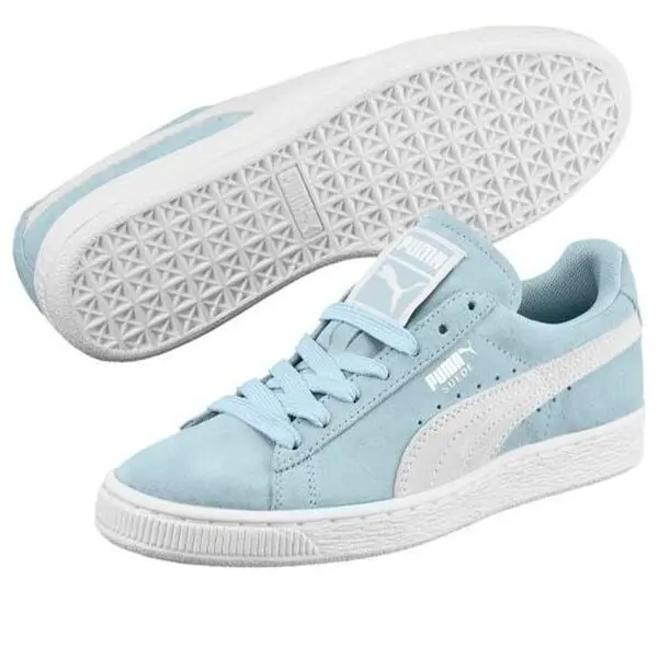 PUMA Suede Classic Casual Low Top Sneakers - Blue