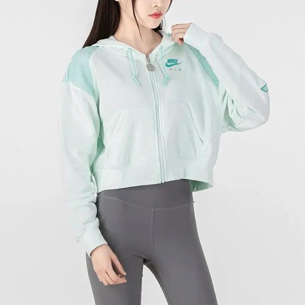 Nike Casual Sports Short Knit Hooded Jacket