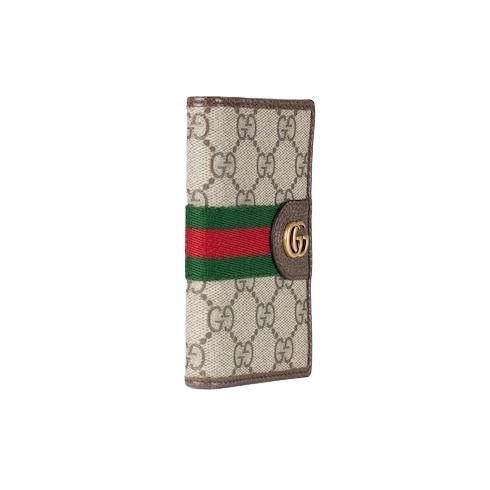 Gucci 26 Ophidia Long Card Case 'beige Brown - Beige/brown
