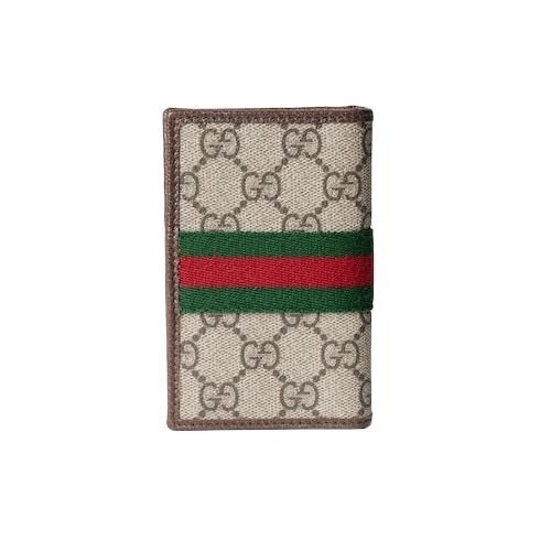 Gucci 26 Ophidia Long Card Case 'beige Brown - Beige/brown