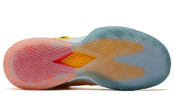 NEW BALANCE Kawhi "team Gold" High Top Sneakers - Yellow