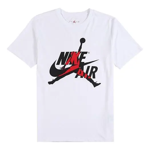 JORDAN Jumpman Logo Short Sleeve T-shirt - White