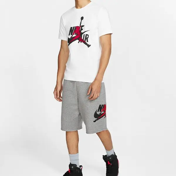 JORDAN Jumpman Logo Short Sleeve T-shirt - White