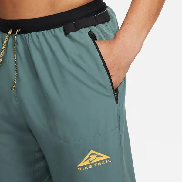 Nike Dri-fit Phenom Elite Knit Trail Running Trousers - Green