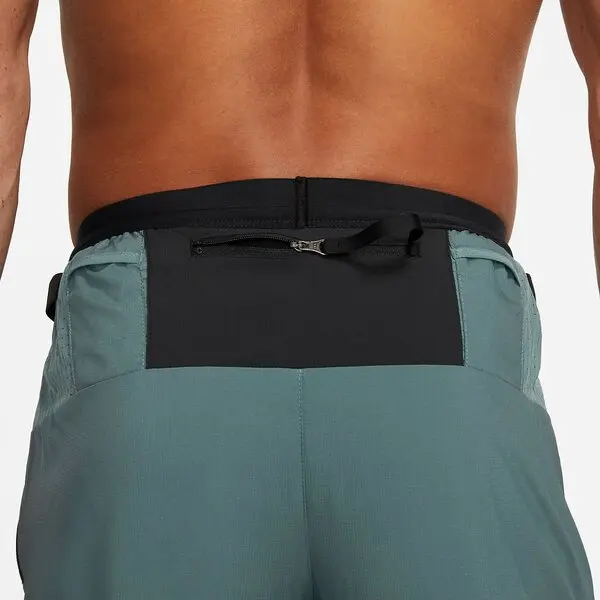 Nike Dri-fit Phenom Elite Knit Trail Running Trousers - Green