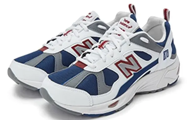 NEW BALANCE 878 Series Leather Sneakers