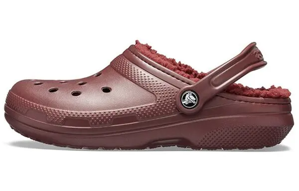 CROCS Classic Lined Clogs - Wine