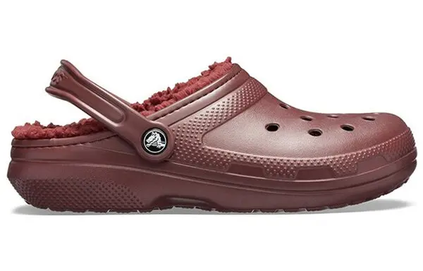 CROCS Classic Lined Clogs - Wine