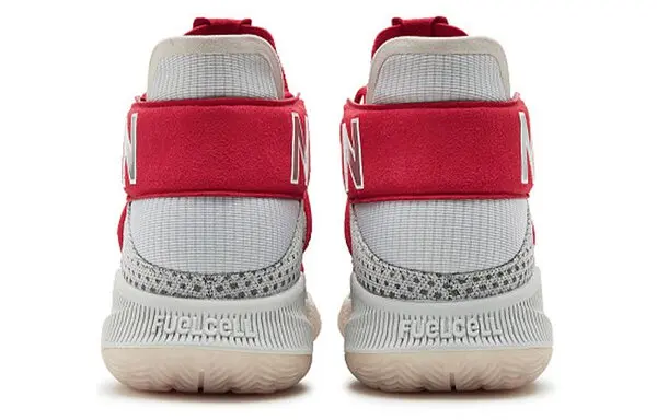 NEW BALANCE Omn1s High-top Basketball Sneakers - Grey/red