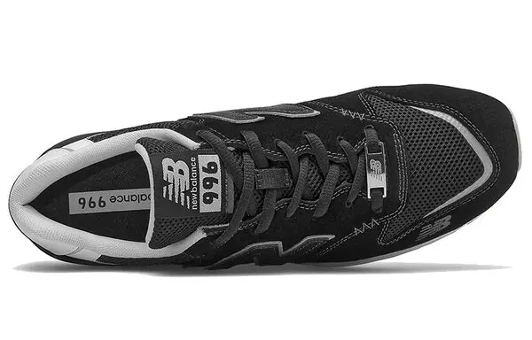 NEW BALANCE 996 Athletic Sneakers - Black/white