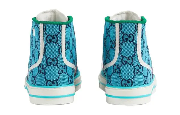 Gucci Tennis 1977 High Top Sneakers - Blue