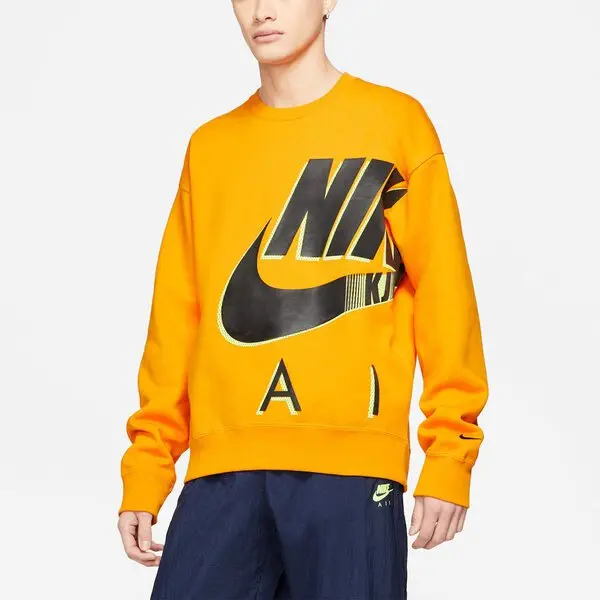 Nike X Kim Jones Graphic Crewneck Sweatshirt - Orange