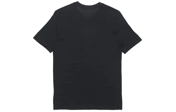 Nike Dri-fit Lebron Logo Round Neck Quick Dry Basketball Sports Short Sleeve - Black