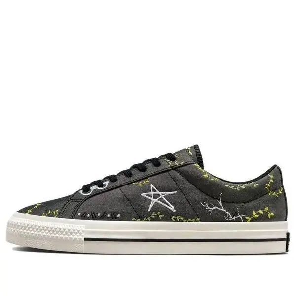 CONVERSE One Star Pro Low 'cowboy Embroidery' Sneakers - Black/multi/egret