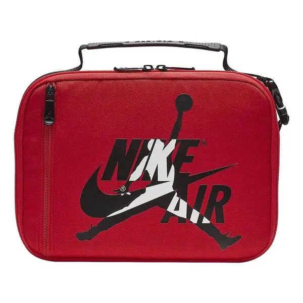 JORDAN Insulated Lunch Bag Box - Red/black
