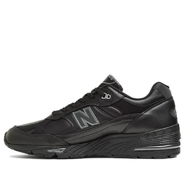 NEW BALANCE 991 Series Lace-up Sneakers - Black