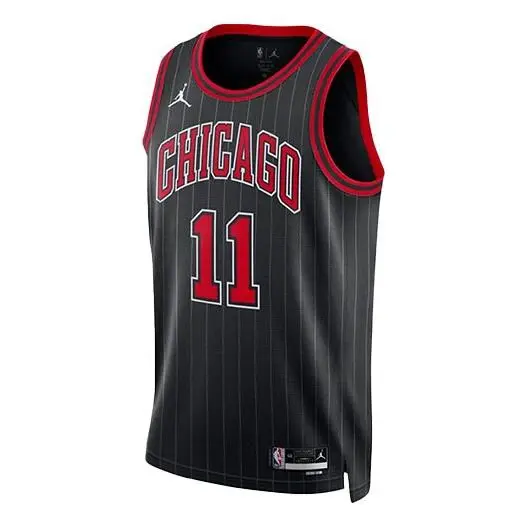 JORDAN X Nba Chicago Bulls "11" Jersey - Black/multi-color
