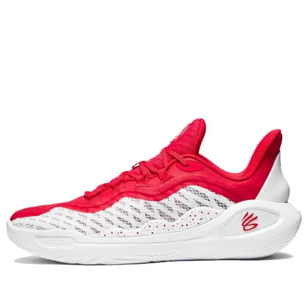 Under Armour Curry Sneakers - Red/white