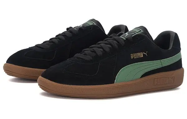 PUMA Army Trainer Suede Sneakers - Black