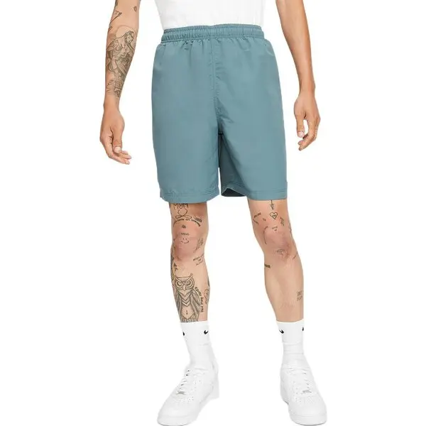 Nike Solo Swoosh Shorts - Blue