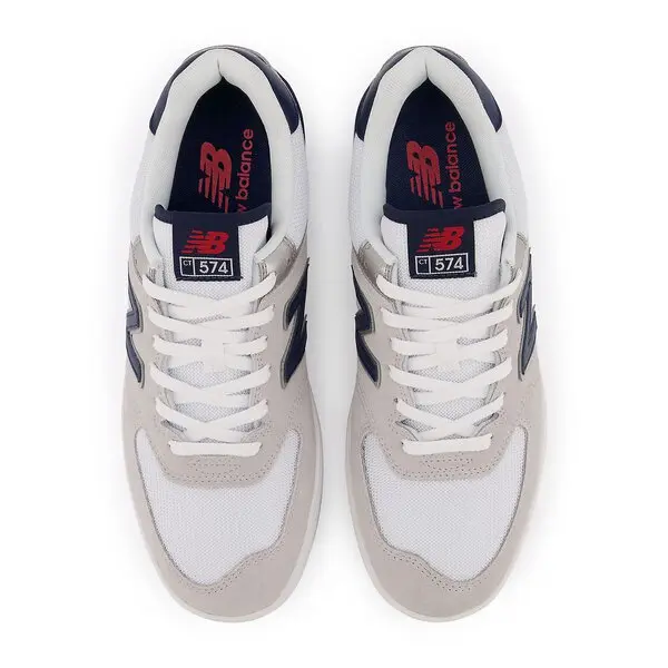 NEW BALANCE 574 Court Sneakers - Grey/navy/white