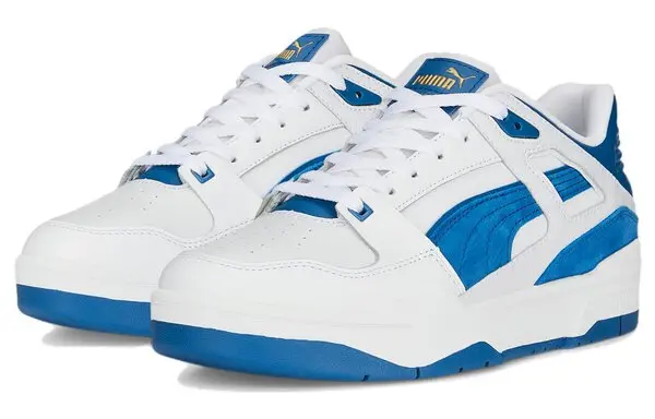 PUMA Slipstream Suede Fs Sneakers - White/blue