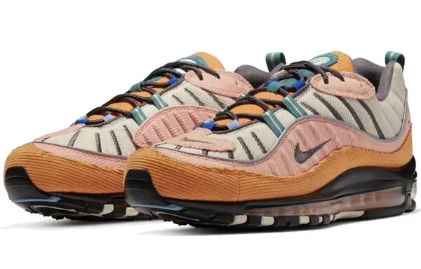 Nike Max 98 Corduroy Pack Sneakers - Pinkorange