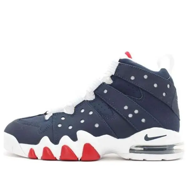 Nike Max2 Cb '94 "obsidian" High Top Sneakers - Black/red/white
