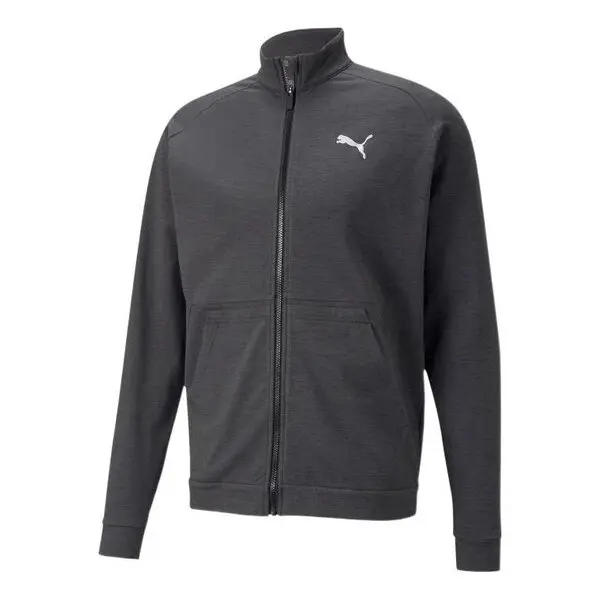 PUMA Cloudspun Full-zip Training Jacket - Black